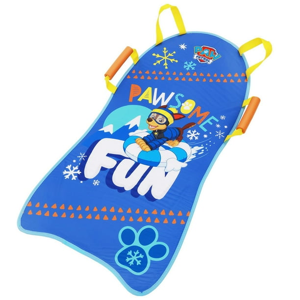 PAW Patrol Sled for Kids, Chase PAWSOME FUN Children's Sleigh, Multi ...