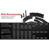 Eastvolt Mechanical Tool Kit with Drive Socket Set 46 Pieces ...