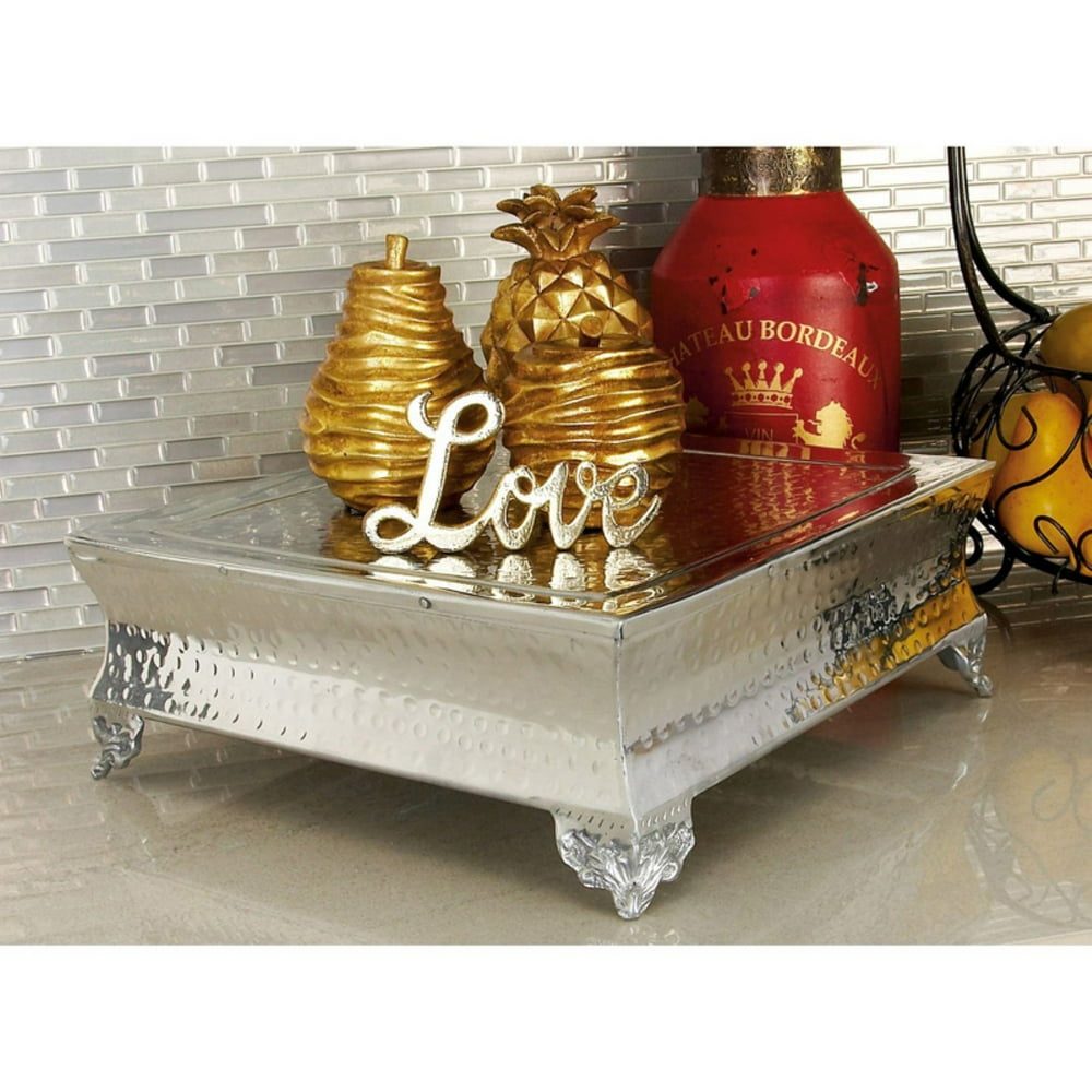 16165 Wedding And Party Aluminum Cake Stand Set of 4 - Walmart.com ...