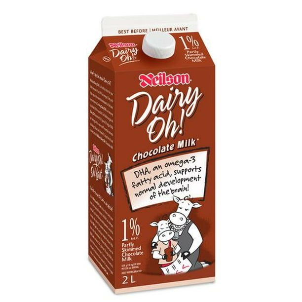 Neilson Dairy Oh! 1% M.F. Chocolate Milk Carton - Walmart.ca