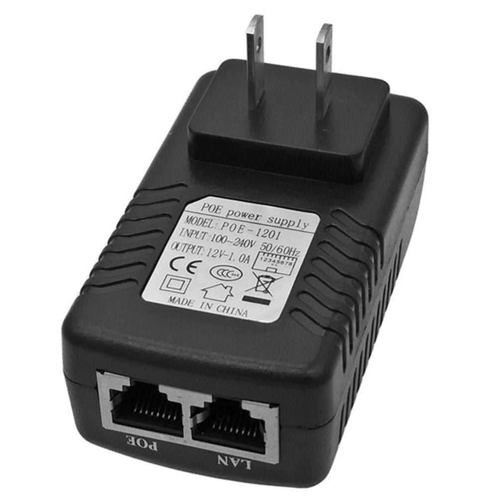 Buy Plug and Play 100Mbps Passive US Plug CCTV IP Camera POE Switch ...