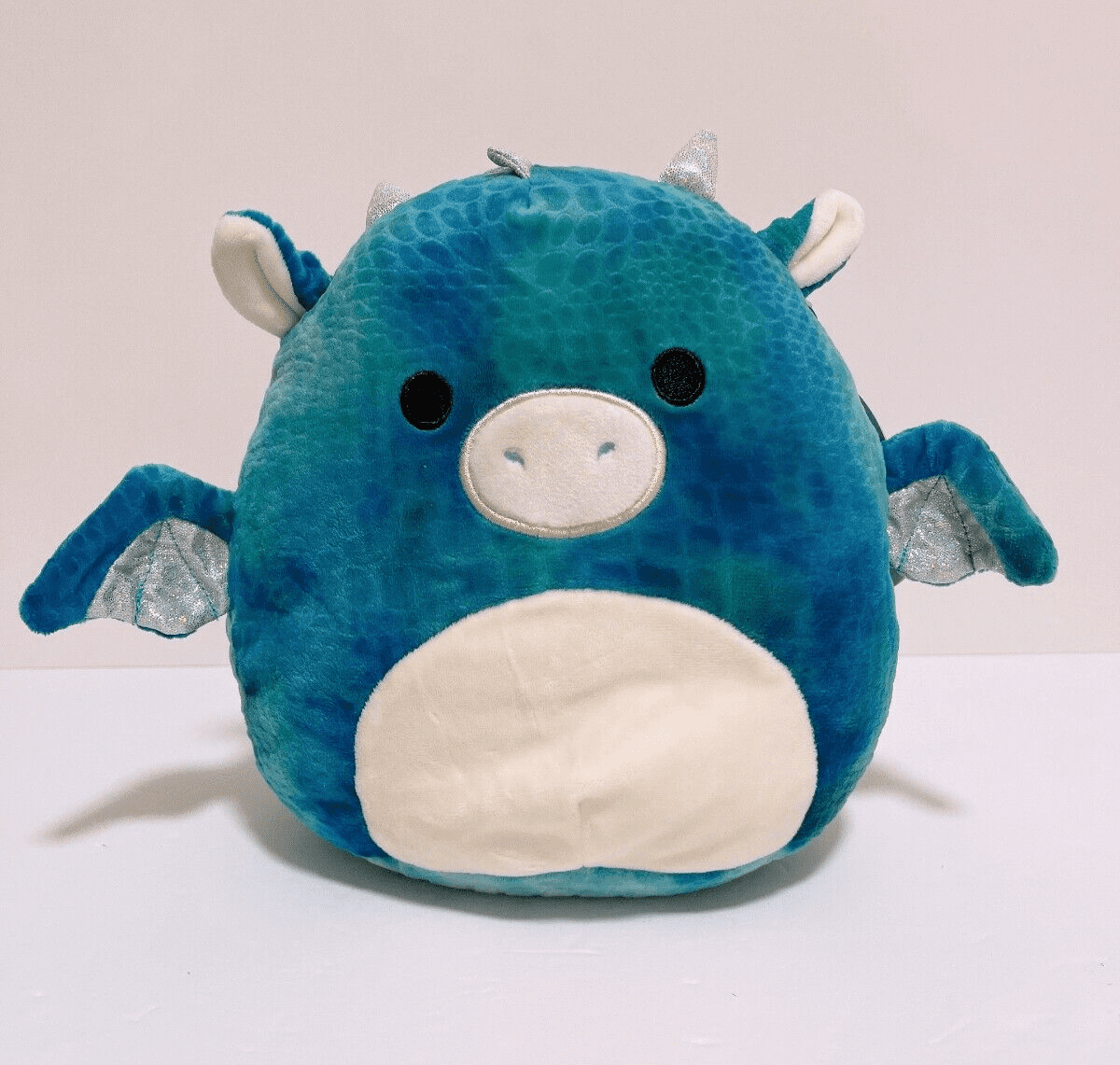 Squishmallows 8" Dominic the Blue Tie Dyed Dragon Plush Doll Toy ...