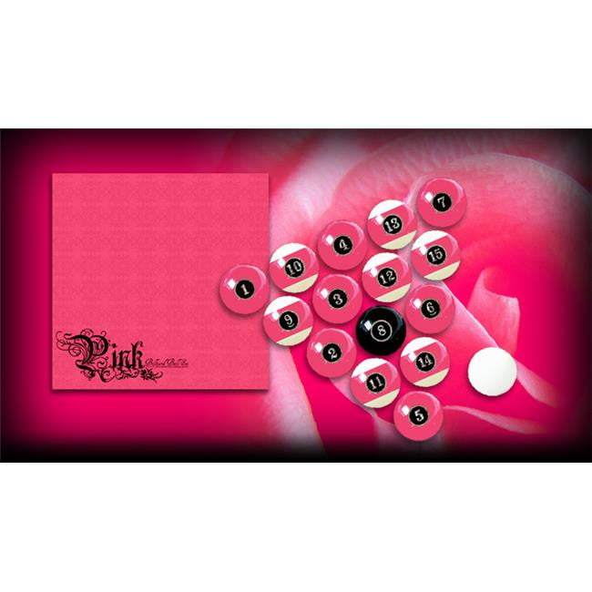 Wave 7 Technologies VNS-HOTPINK Hot Pink Billiard Ball Set - Walmart.com