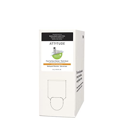 ATTITUDE Natural Floor and Multi-Surface Cleaner, Sustainable Liquid ...