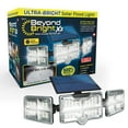 Beyond Bright X3 Ultra Bright Solar Flood Light, 270 Degree Beam ...