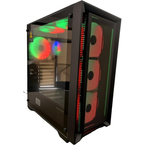 NSX GAMING Tomcat Desktop PC, Ryzen 5 5500, RTX 3050 GPU, 16GB RAM ...