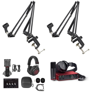 Focusrite Scarlett 2i2 Studio 4th Gen USB, Home Recording Bundle with ...
