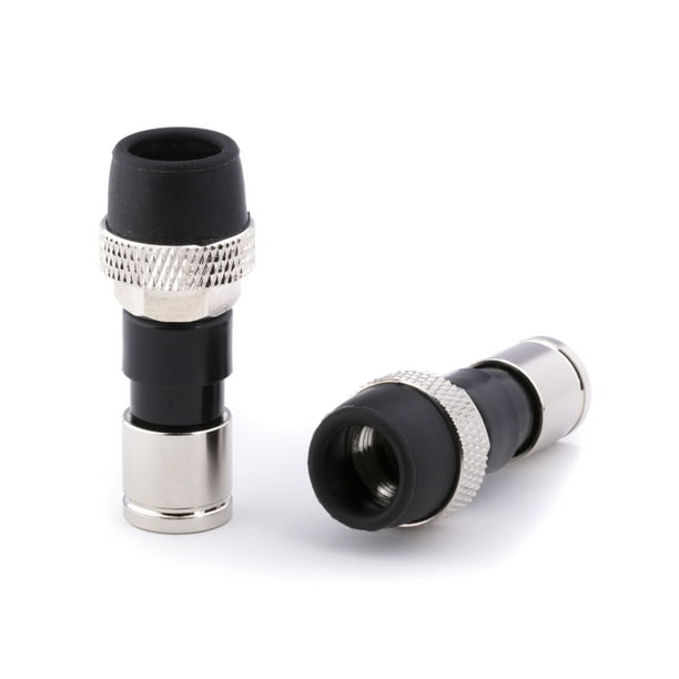 THE CIMPLE CO - RG59 Coaxial Cable Connectors - Coax Compression ...