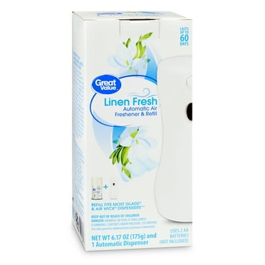 Lysol Neutra Air Freshmatic Refill Automatic Spray, Morning Linen, 6 ...