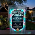 2026 Colorful Glow-in-the-Dark Garden Stones,Night Guide Pebbles ...