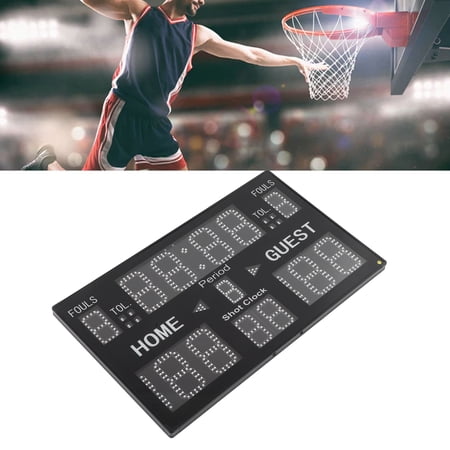 15 Digit Scorekeeper, ABS 100-240V 15 Digit Electronic Scoreboard For ...