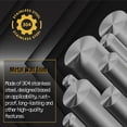 20FT Metal Wall Trim,Peel and Stick Molding Trim Frame,Stainless Steel ...