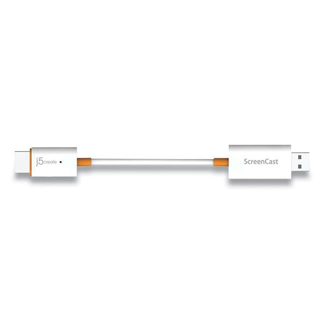 ScreenCast HDMI Wireless Display Adapter 23.6" White JVAW56 - Walmart.com