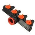 Weijiyouyu Garden Hose Quick Connector 4 Outlets Plastic Water Pipes ...