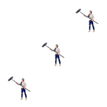 Ustyle Hand-Painted Model People Figure Diorama Scenery Beautiful and ...