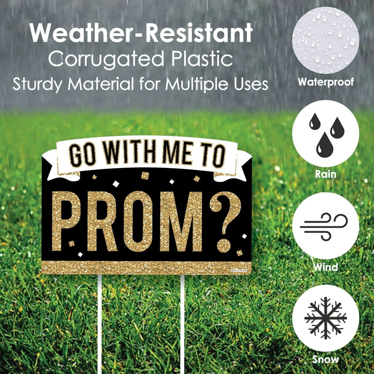 Will You Go To Prom With Me Signs