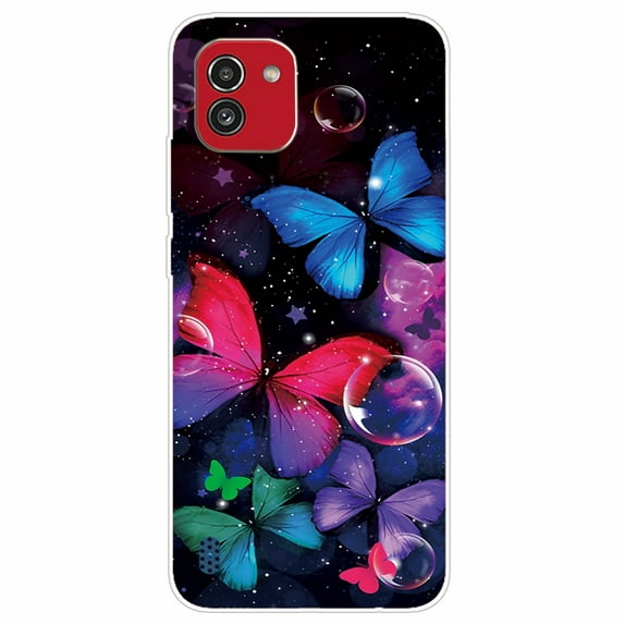 For Samsung Galaxy A03 International Version Shockproof Painted ...