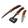 Ozark Trail 7-piece Camping Tool Set with Hammer, Axe, Flashlight, and ...