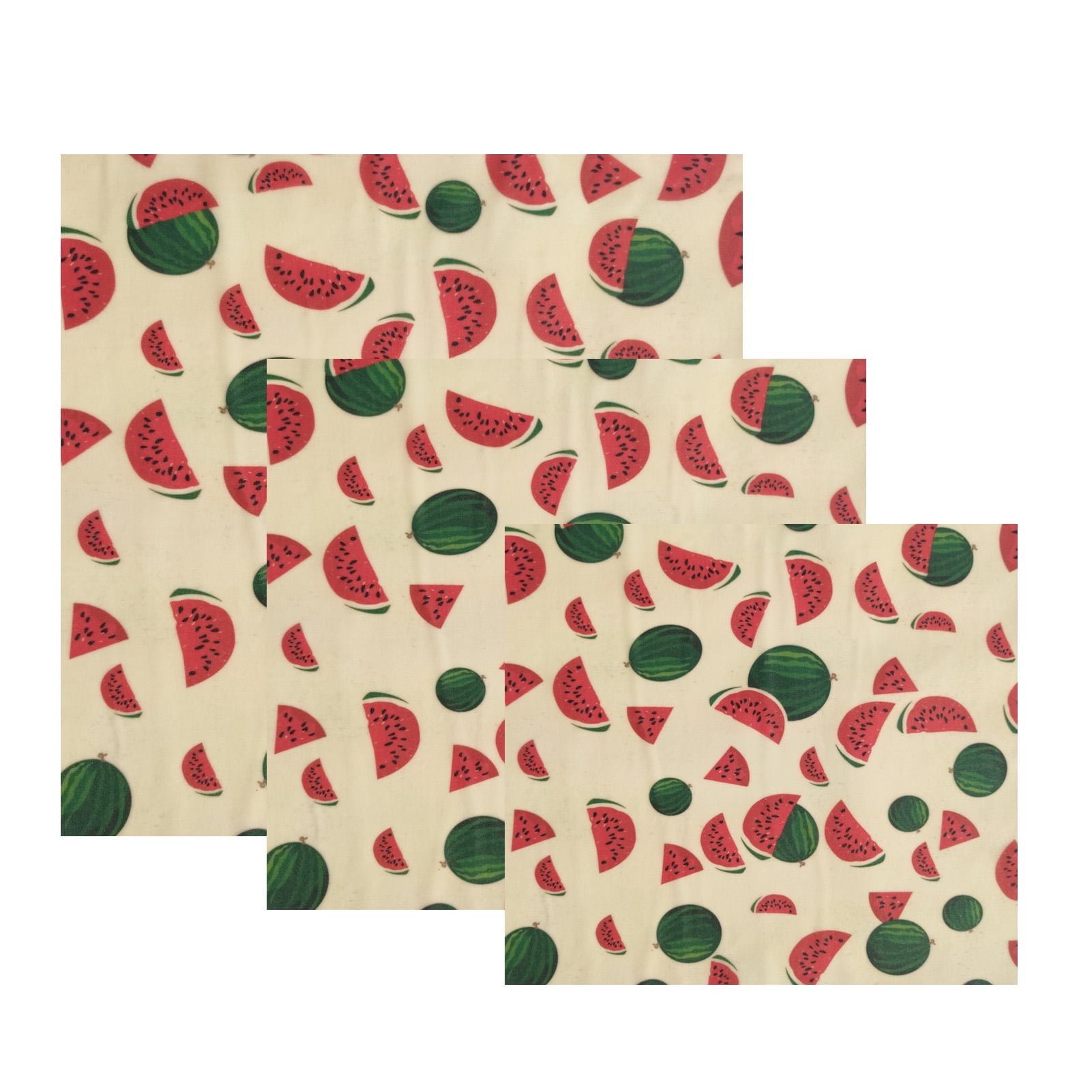 Paquete de 3 telas ecológicas de cera de abeja para conservar alimentos ...