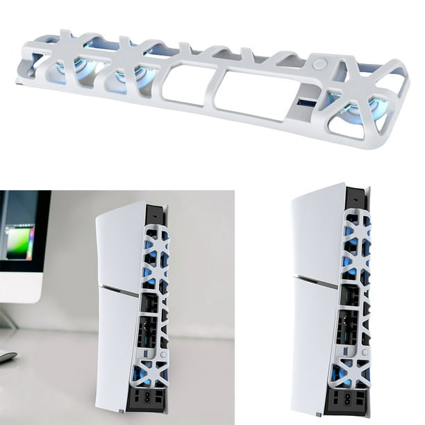 Ventilador Refrigeración DQrwqpou para Consola PS5 Slim 1100 RPM Blanco ...
