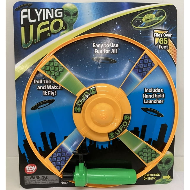 Orange Flying UFO Handheld Launcher, Flying Toy, Birthday Gift ...
