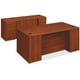 HON 10700 Series Cognac Laminate Left-pedestal Credenza - Walmart.com