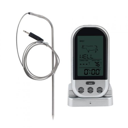 Wireless Digital Mini Food Thermometer Kitchen Cooking BBQ Grill Meat ...