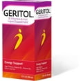 Geritol B-Vitamins and Iron Liquid Supplement, Energy Support, 12 oz, 2 ...