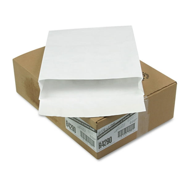Survivor Tyvek Expansion Mailer 12 x 16 x 2 White 18lb 100/Carton R4290 ...