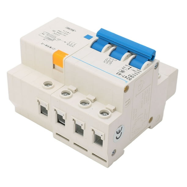 Home MCB, 3P+N Modular Structure 400V 63A Circuit Breaker Switch For ...