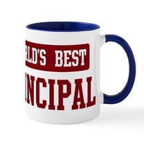 CafePress - Worlds Best Principal Mug - 11 oz Ceramic Mug - Novelty ...