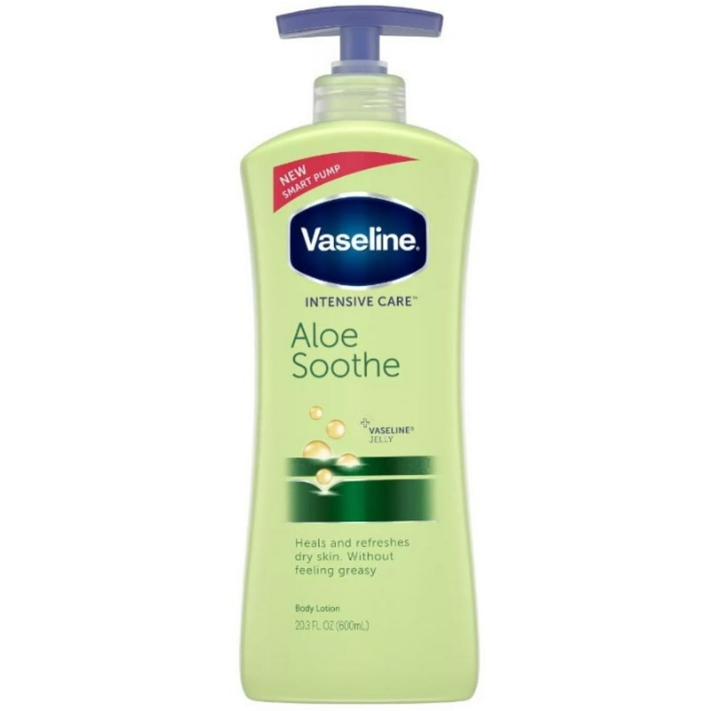 Vaseline Intensive Care Aloe Soothe Lotion, 20.3 oz (Pack of 2 ...