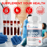 CircuPulse Blood Support Pills Advanced Formula Vitamin Supplement ...