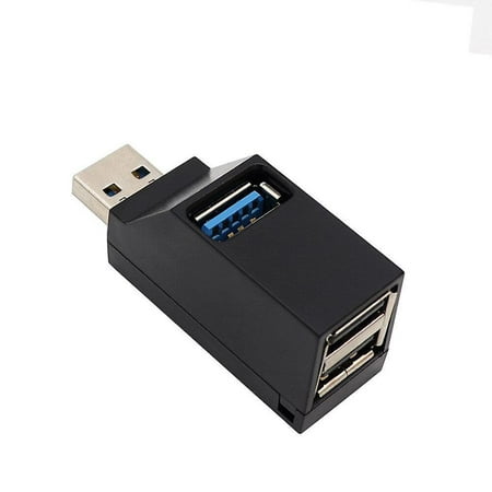 USB 3.0 HUB Adapter Extender Mini Splitter Box 3 Ports High Speed For ...