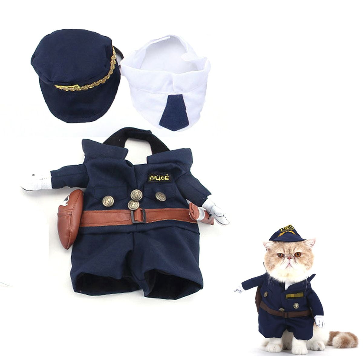 Police Dogs And Cat