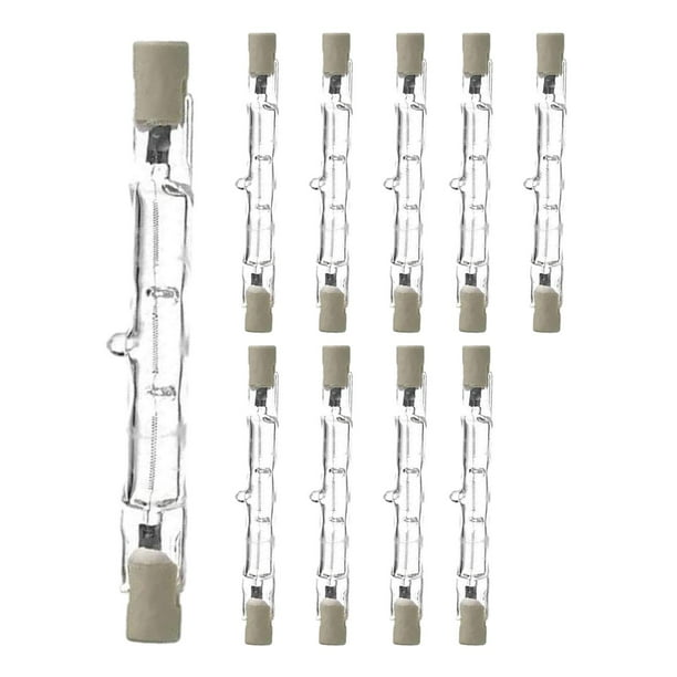 Esquirla 10 Pieces Halogen Light Bulb R7S Bulbs with Long Lifespan ...