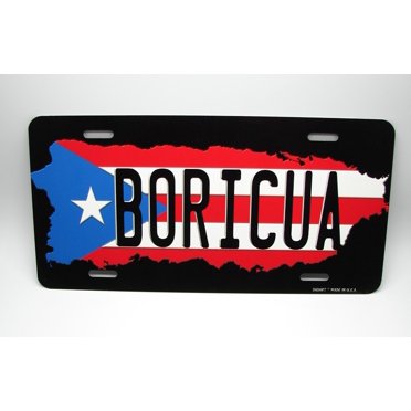 License Plate Caribbean Islands Souvenir Gifts 6x12 Metal Caribe Island ...