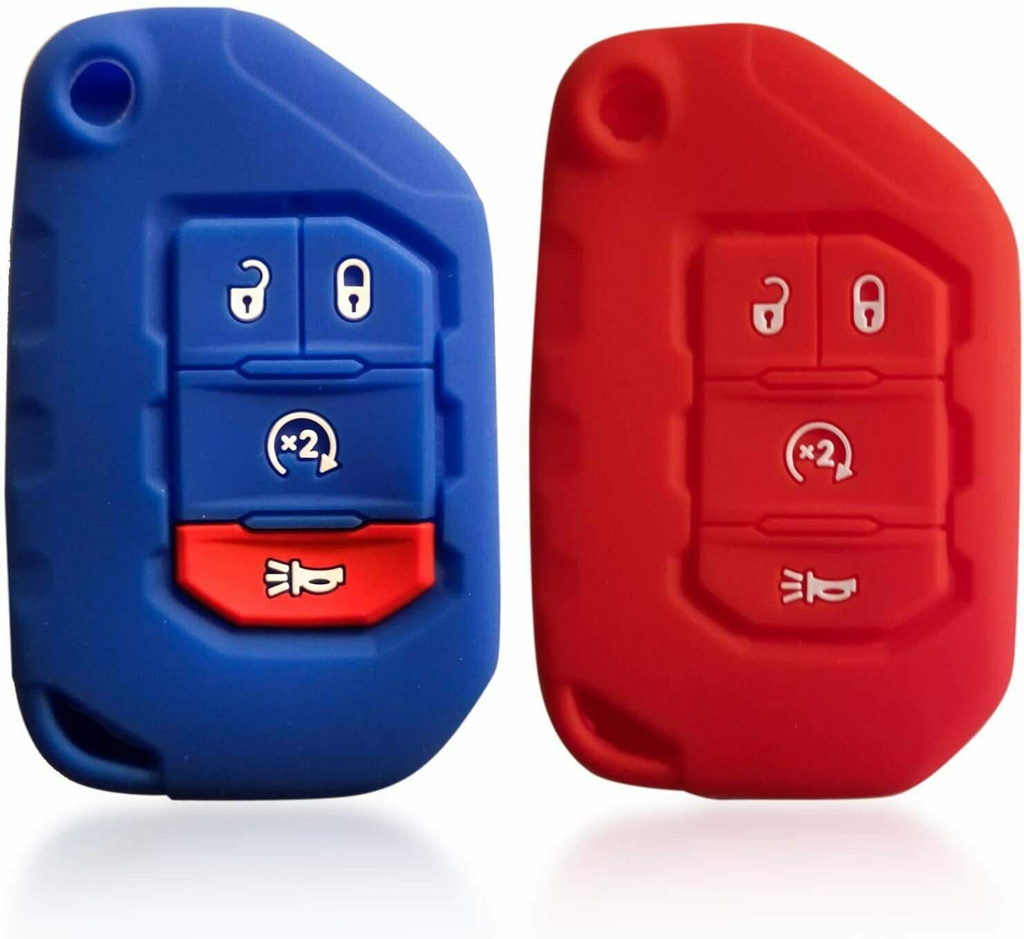 Silicone Care Keyless Entry Remote Fob Cover for Jeep Gladiator ...