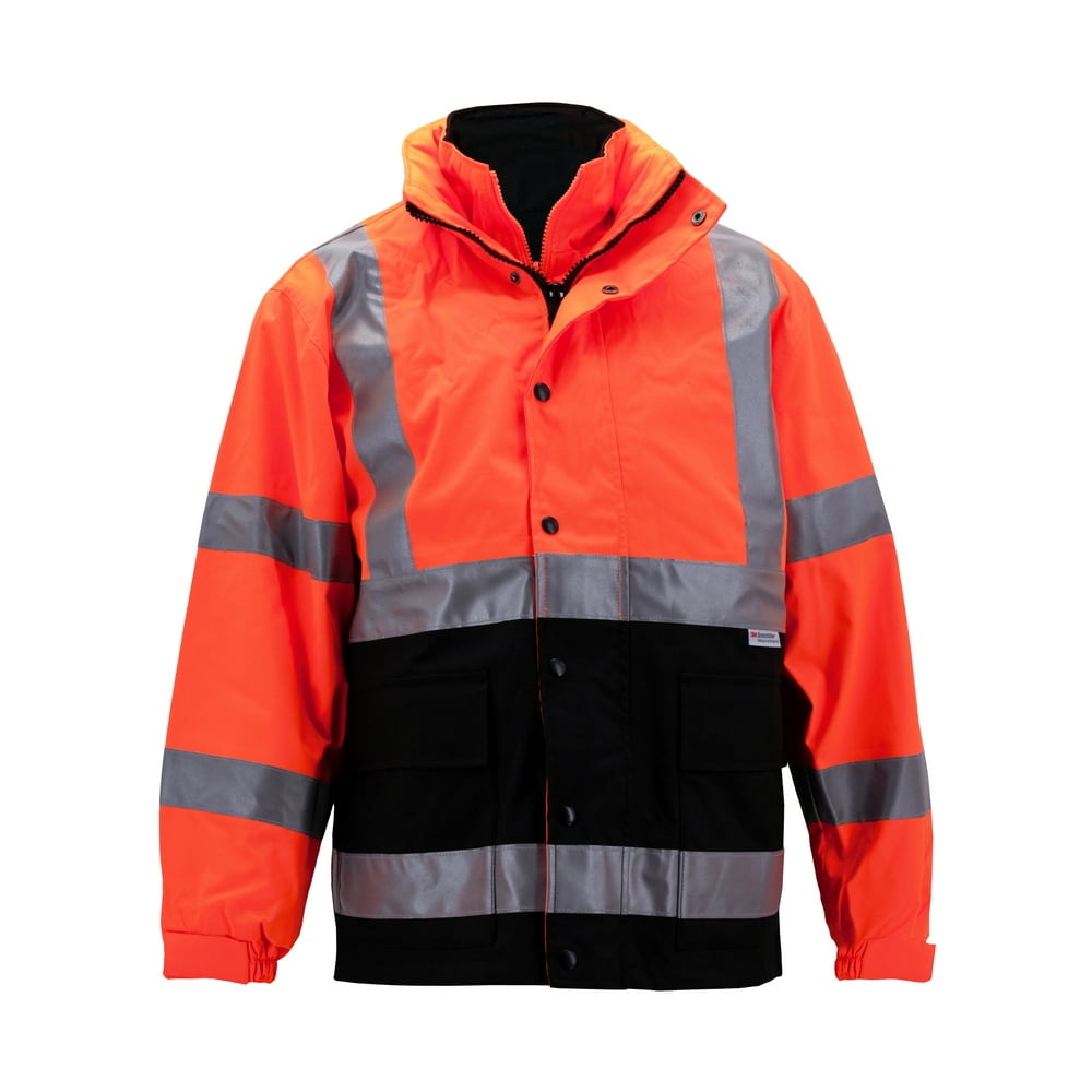 VKWEAR - Men's Class 3 Safety High Visibility Water Resistant ...