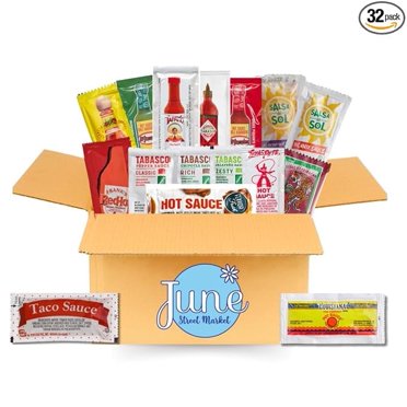 Tabasco Keychain Mini Hot Sauce Set - Includes Red, Green Jalapeno, and ...