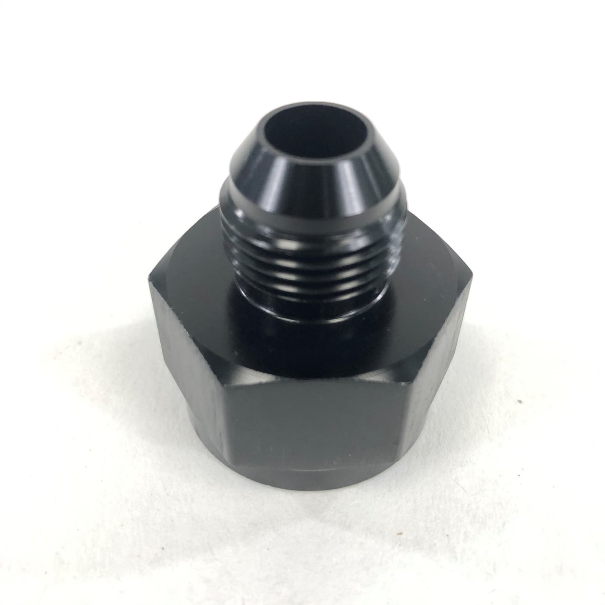 Black AN8 8AN Male to AN-10 Female Straight Swivel Fuel Oil Gas Line ...