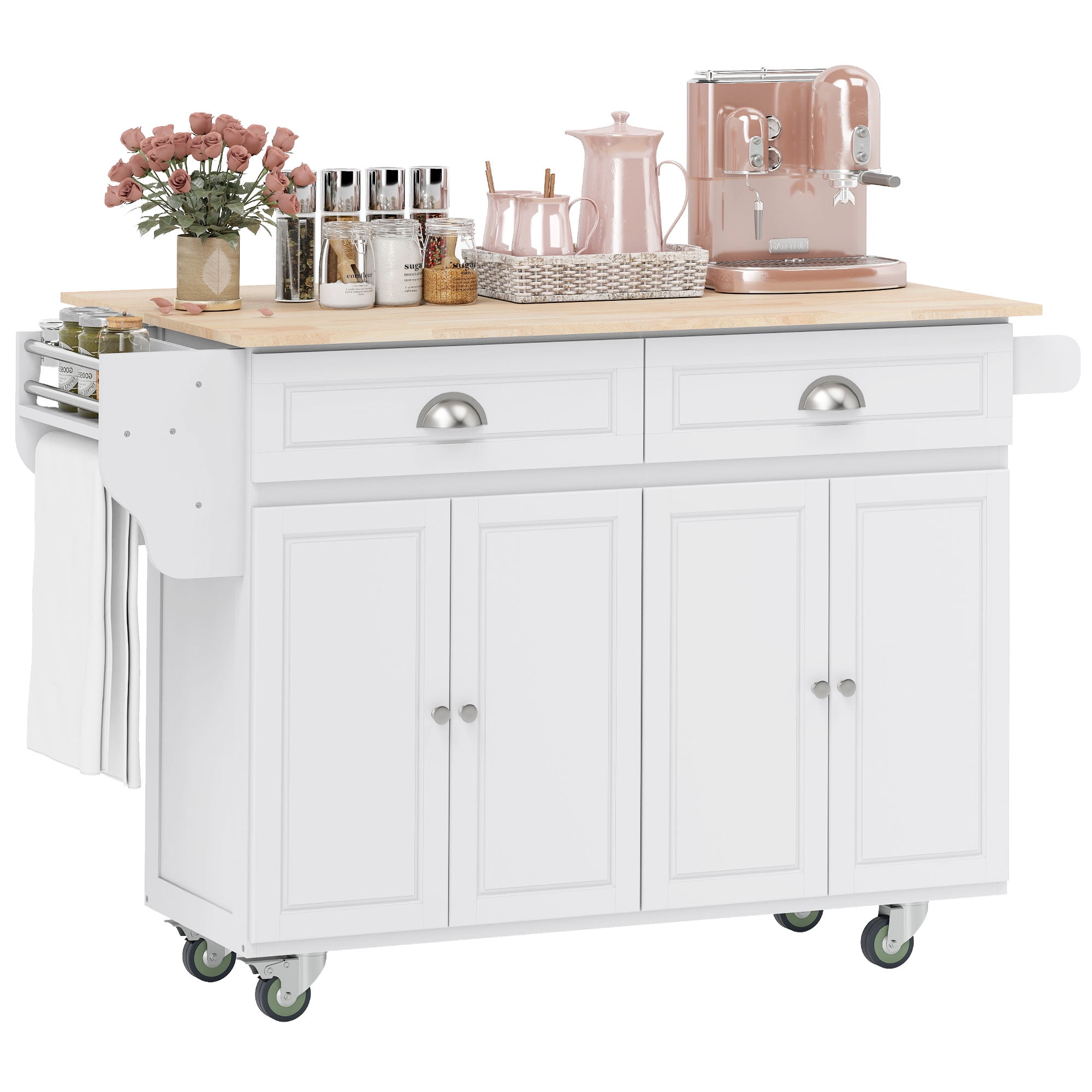 Click here for Homcom Kitchen Island With Storage  Kitchen Island... prices