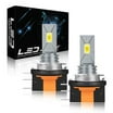 QUAYUB 2x H15 Led DRL Headlight High Beam Bulbs 715 Bright White 6000k ...