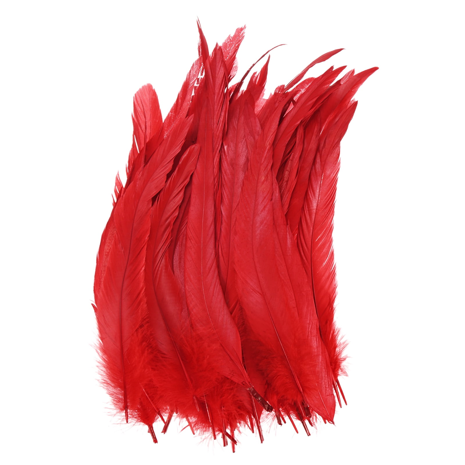 Click here for Uxcell 50-Pack Feathers For Crafting  Red 9.84-11.... prices