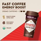 FORTO Coffee Shots - 200mg Caffeine, Variety Pack, Ready-to-Drink on ...