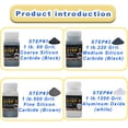 3 LB Rock Tumbler Grit and Polish Refill Kit, 4-Step Tumbling Media ...