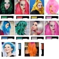 Sanmadrola Hair Chalk Comb for Girls Washable Temporary DIY Hair Color ...