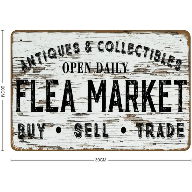 Flea Market Sign
