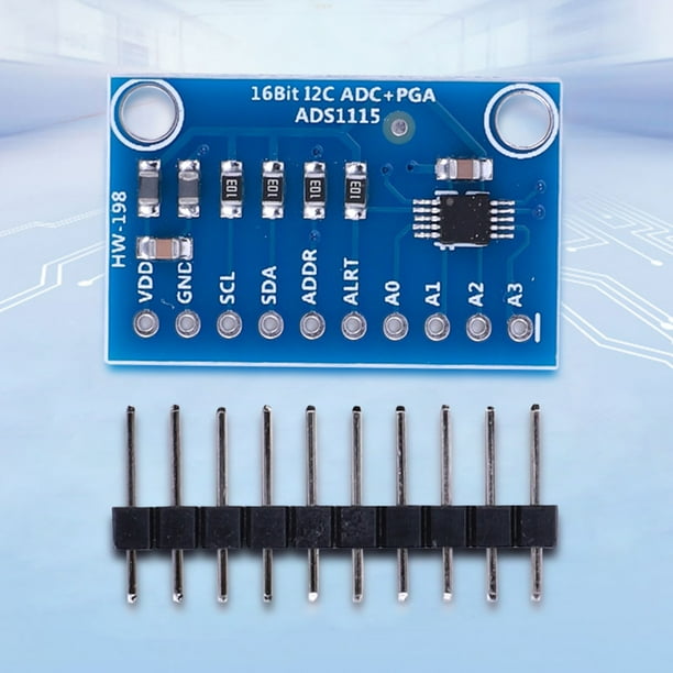 jinnoda ADS1115 16 Bit I2C ADC Analog-to-Digital Converter for Arduino ...