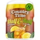 Country Time Half & Half Lemonade Iced Tea Naturally Flavored Powdered ...